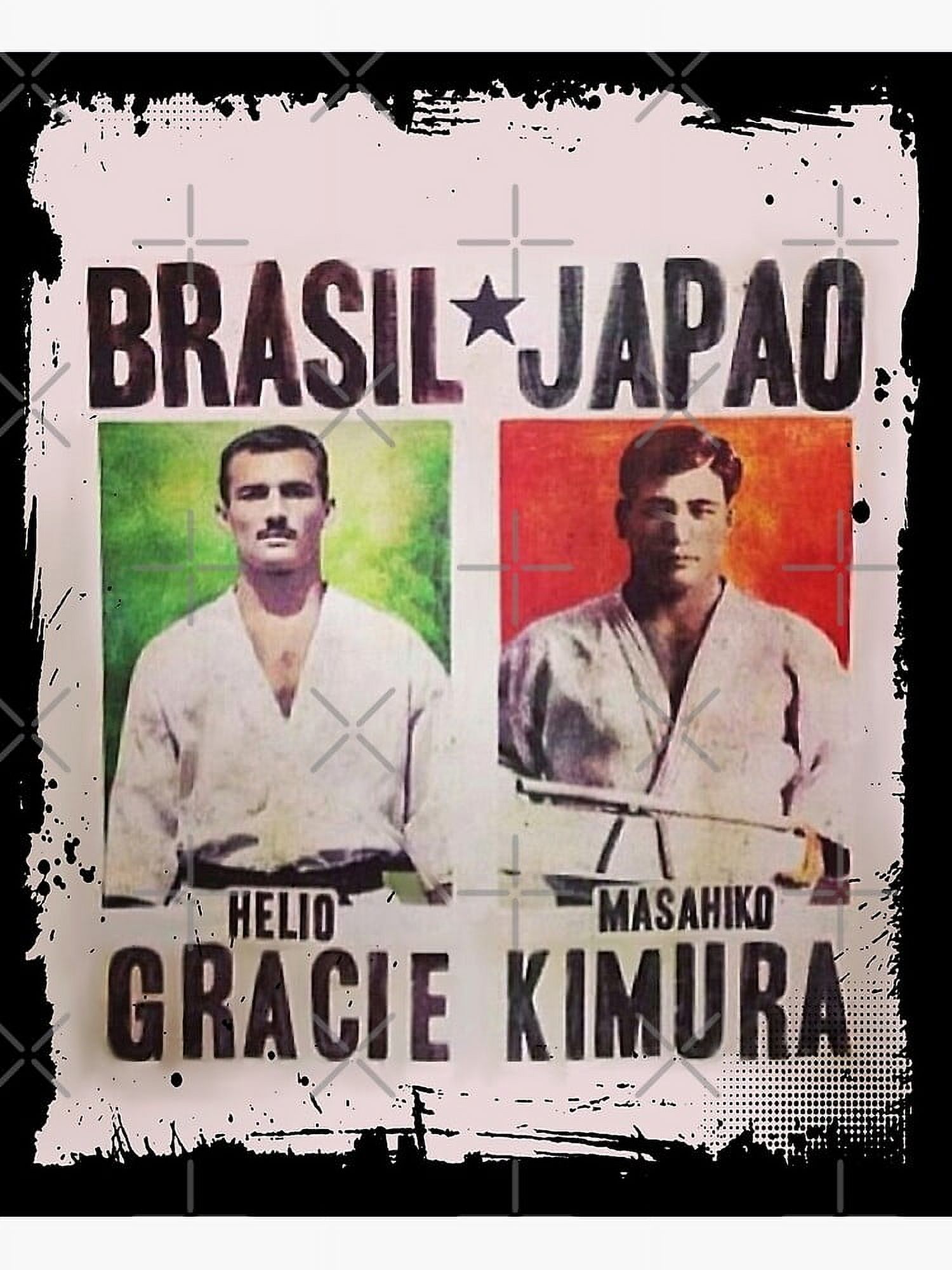 Grand Master Gracie vs Masahiko Kimura Fight Poster Poster Framed-unframed - Walmart.com
