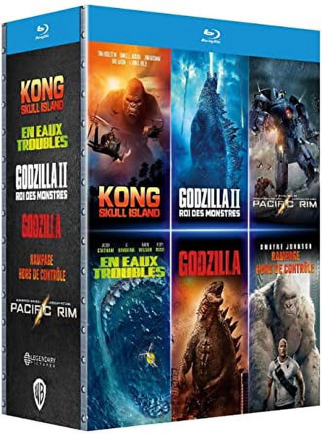 Grand Monsters Collection - Blu-Ray 6-Disc Box Set - Kong, Meg ...
