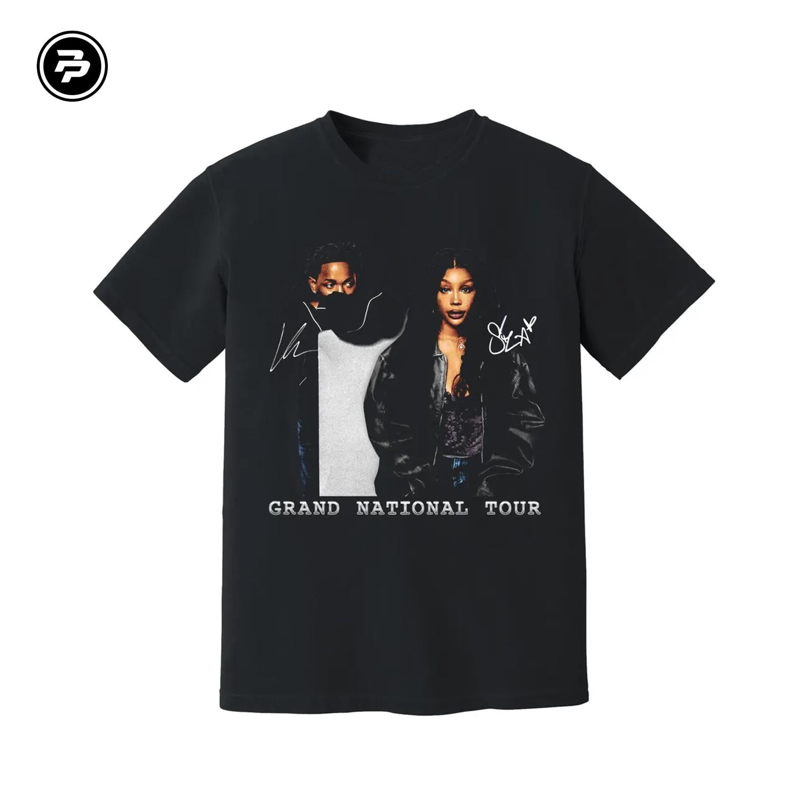 Grand National Tour Heavyweight T Shirt - GNX - Kendrick! Lamar - Sza ...