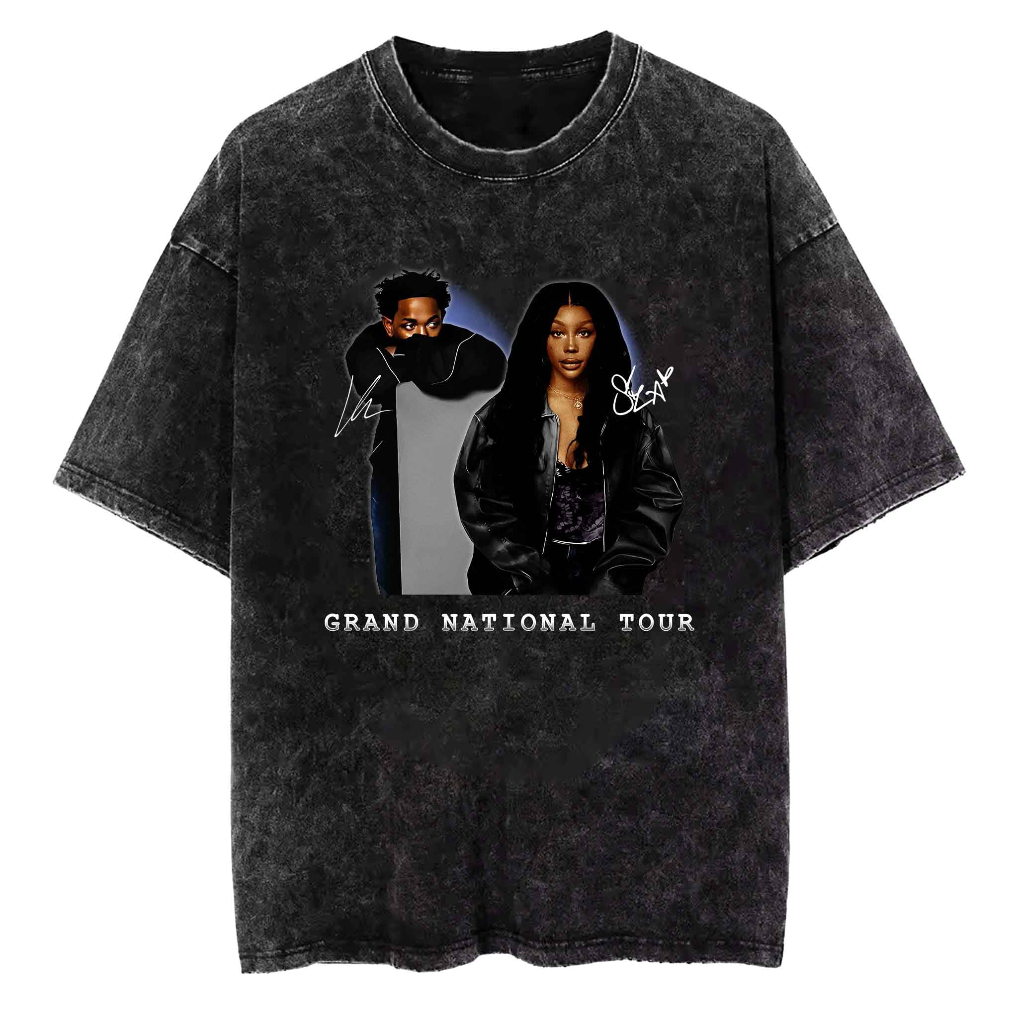 Grand National Tour Heavyweight Unisex's Mineral Wash T-shirt - GNX ...