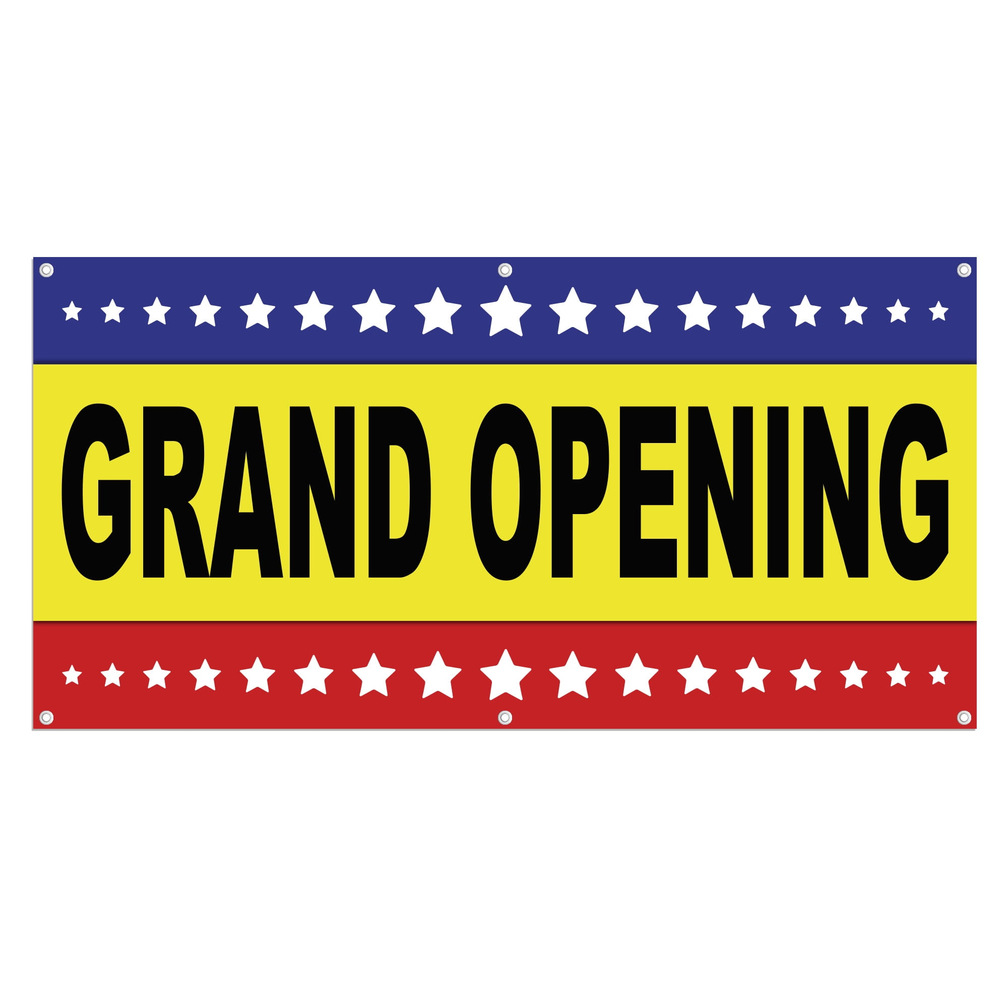 Grand Opening Banner 13 oz Heavy Duty Vinyl Grand Opening Sign for ...