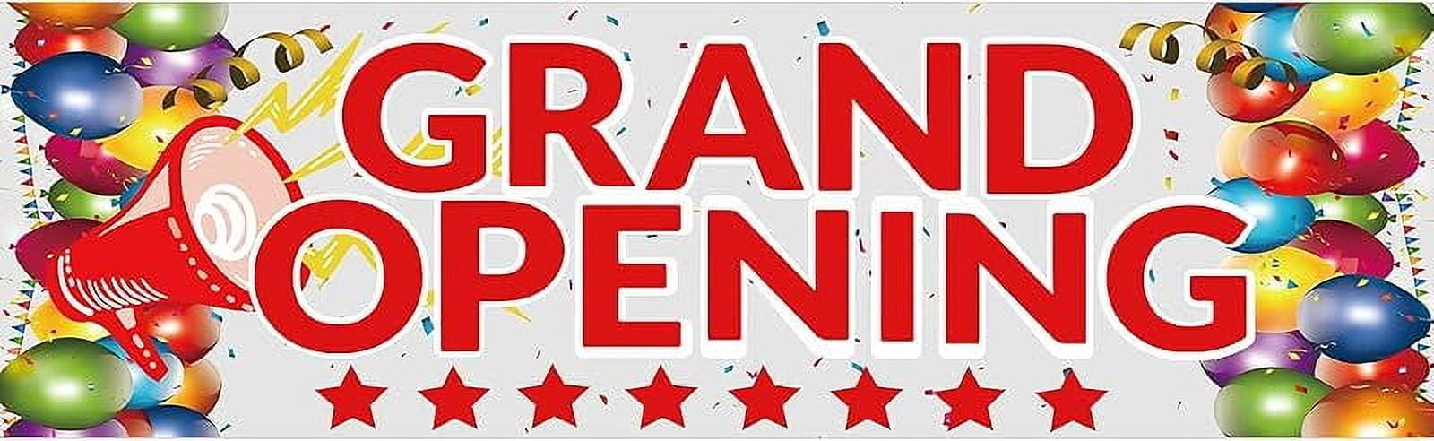 Grand Opening Banner, New Store Grand Opening Sign and Rope, Grand ...