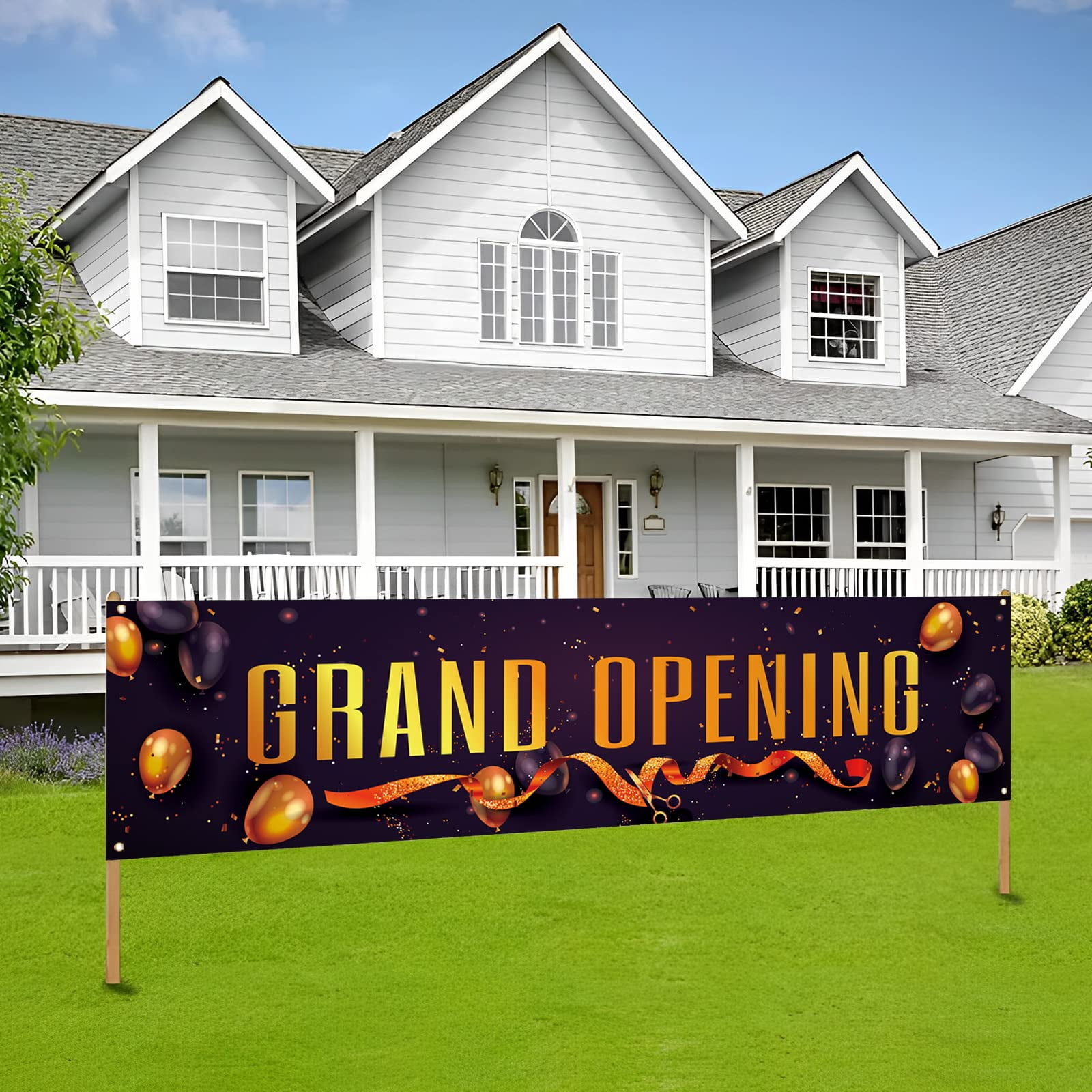 Grand Opening Banner Retail Store Shop Business Sign Business Office ...