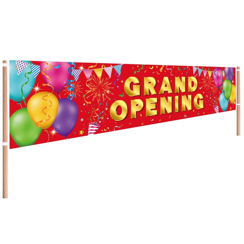 Grand Opening Banner Retail Store Shop Business Sign Business Office ...