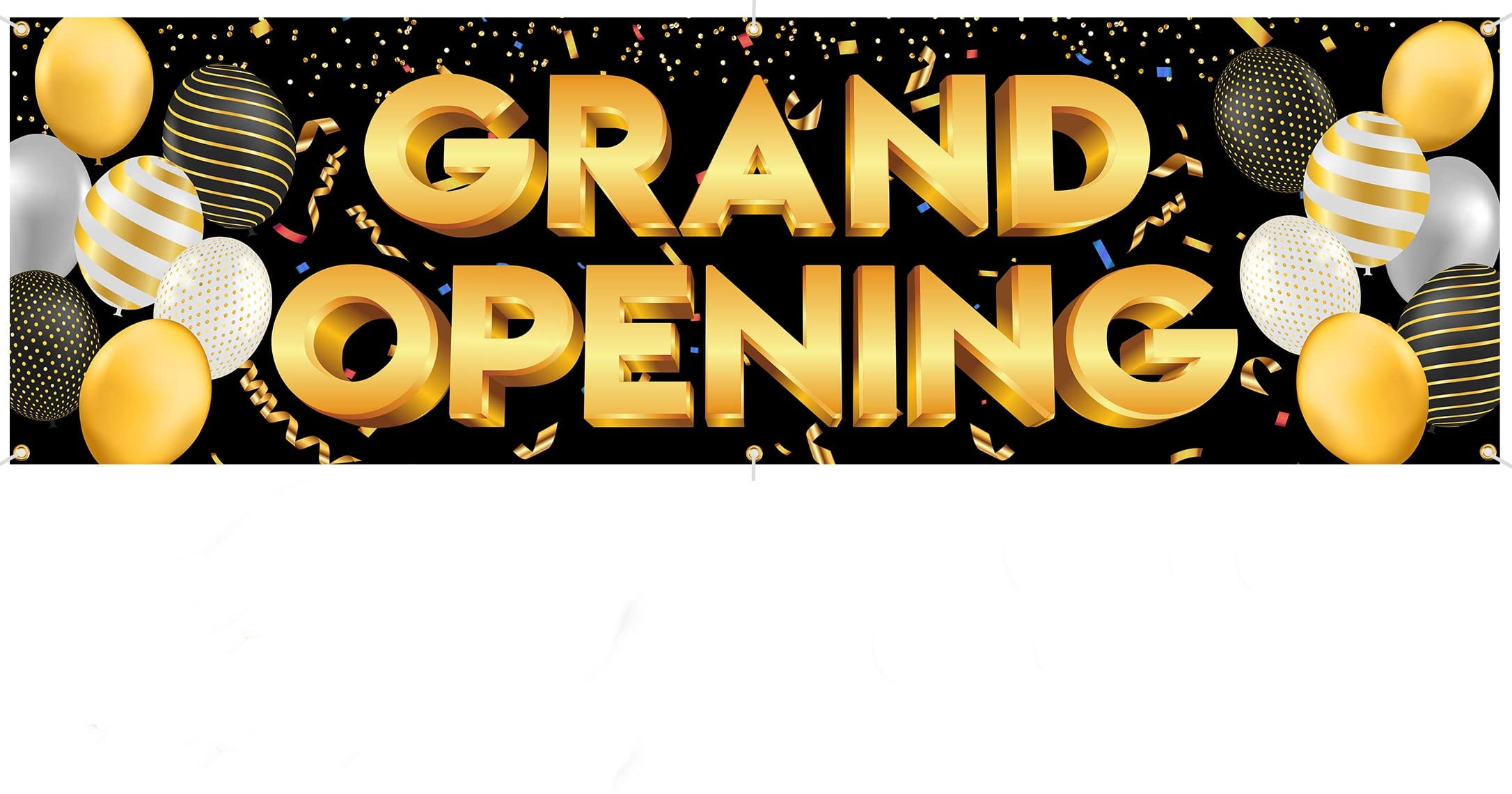 Grand Opening Banner Retail Store Shop Business Sign Business Office ...