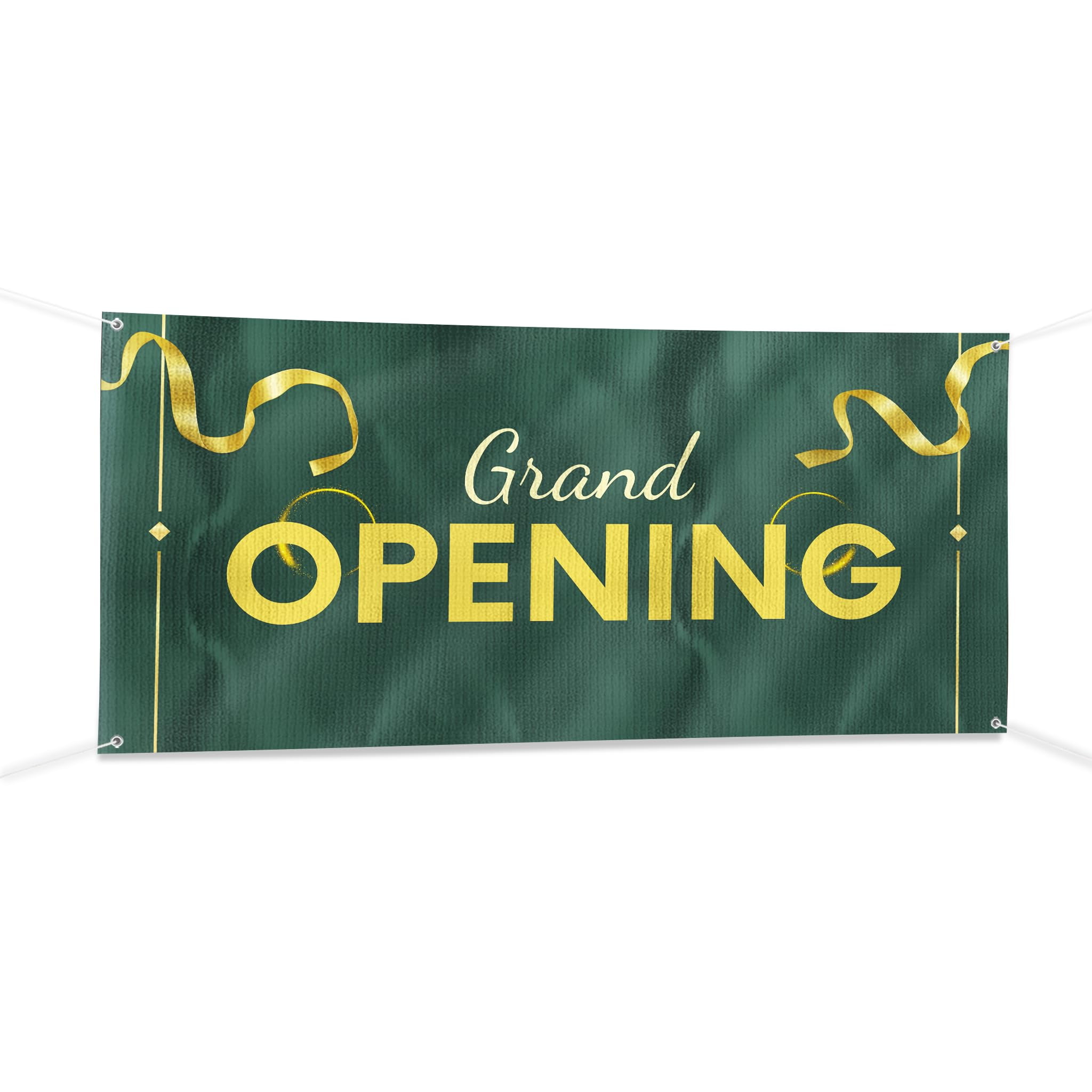 Grand Opening Banner Sign For Outdoor-Indoor Use 4x2 Ft Large Custom ...