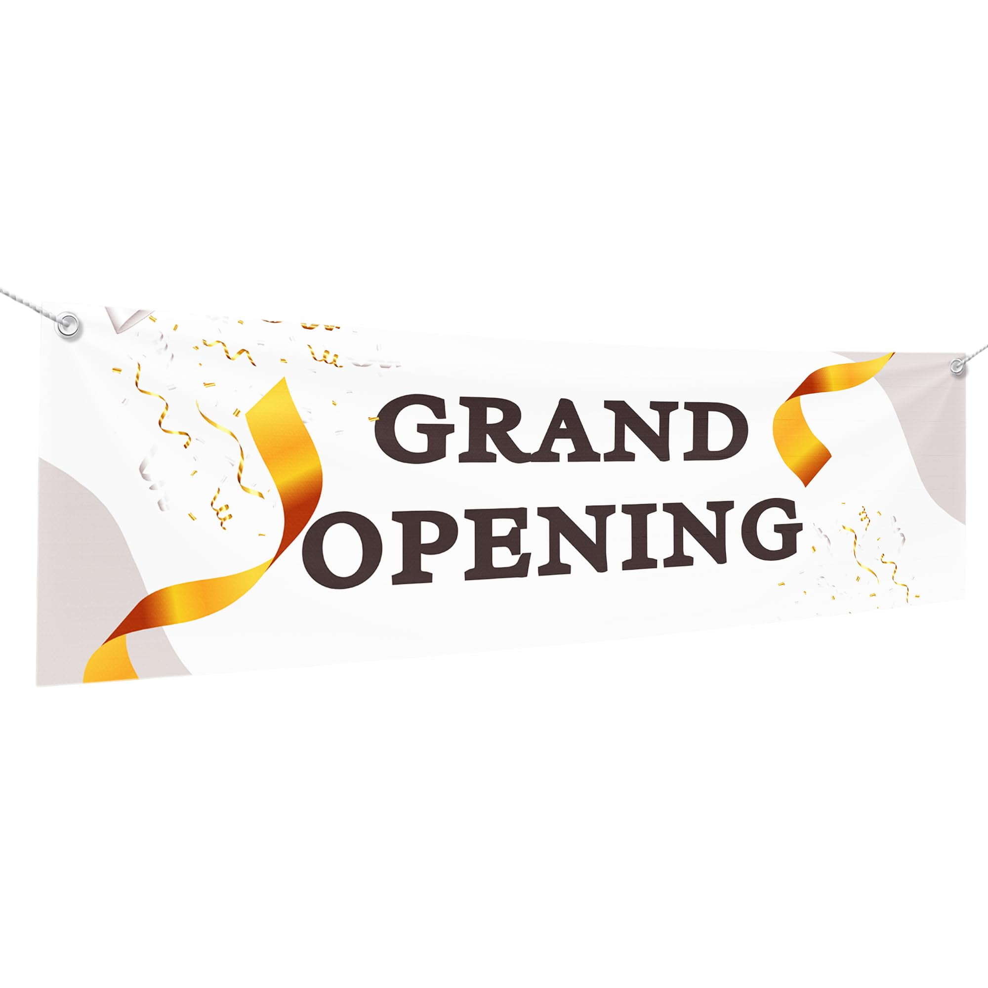 Grand Opening Banner Sign For Outdoor-Indoor Use 6x2 Ft Large Custom ...