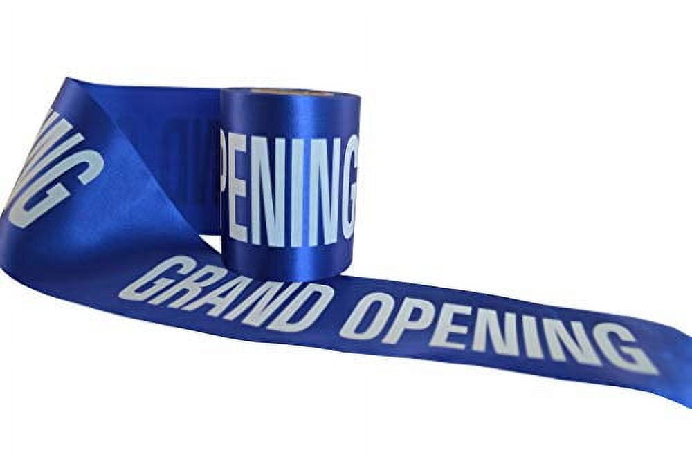 Grand Opening Ceremonial 4 inch 25 Yards Printed Ribbon - Walmart.com