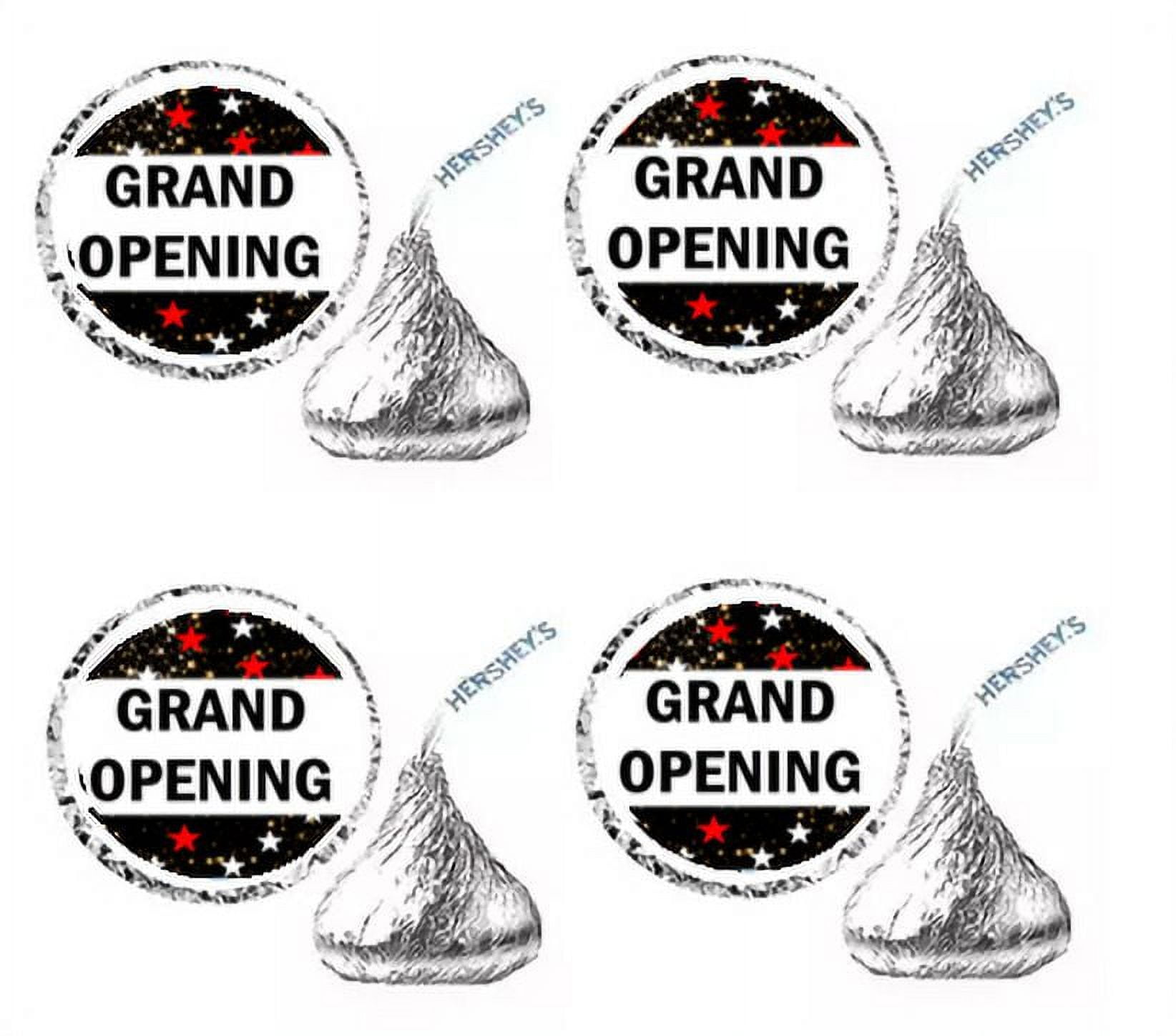 Grand Opening Party Supplies- 216ct Hersheys Kisses Stickers - Walmart.com