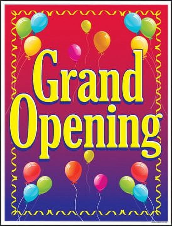 Grand Opening Window Sale Sign Posters Retail Business Store Signs (P15 ...