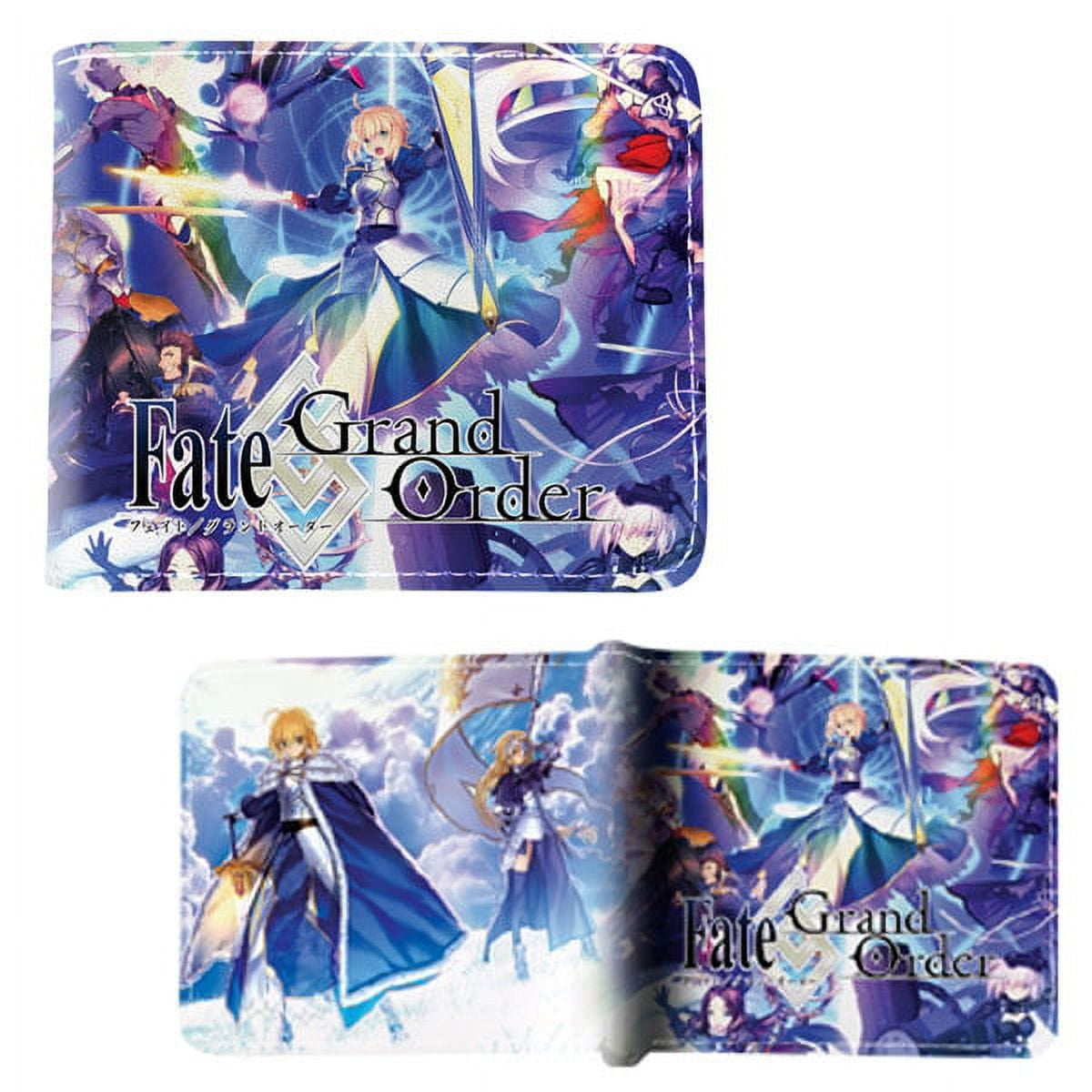 Grand Order - Fate Stay Night 4x5" Bi-Fold Wallet - Walmart.com