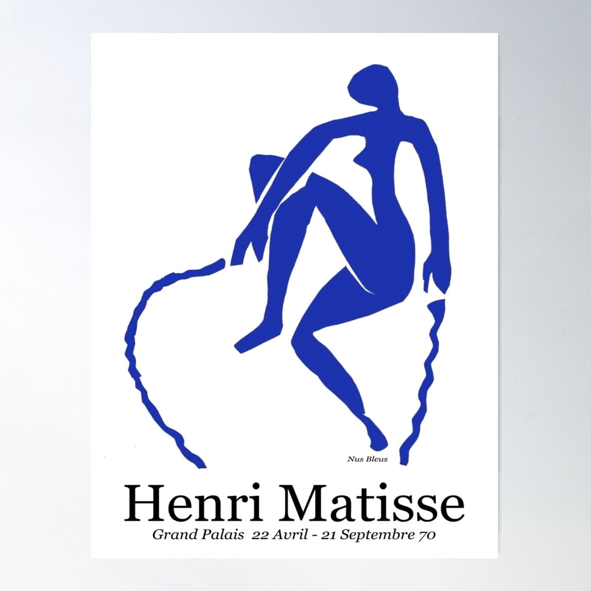 Grand Palais : Vintage 1970 Matisse Nus Bleus La Chevelure Exhibit ...