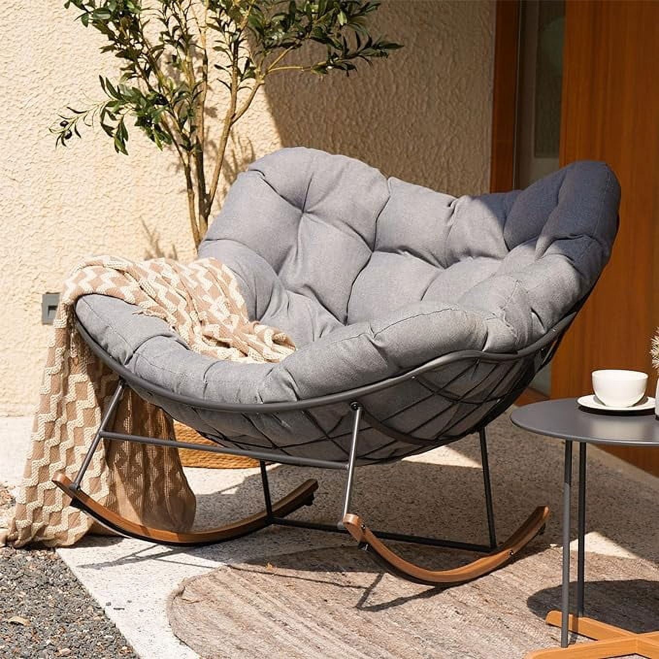 Grand Patio Living Room Rocking Chair for All Aages, Comfy Accent ...