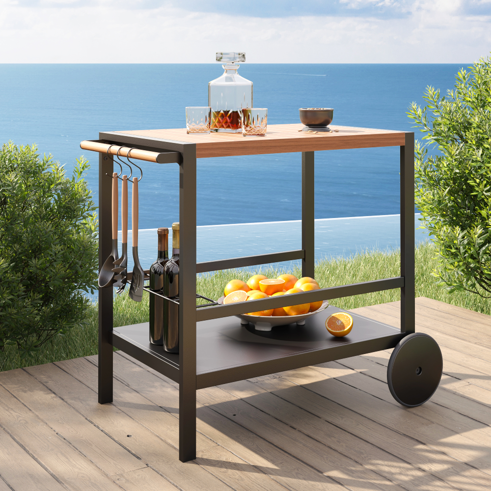 Domi Outdoor Kitchen Series Aluminum Storage Islands, Grill Storage ...