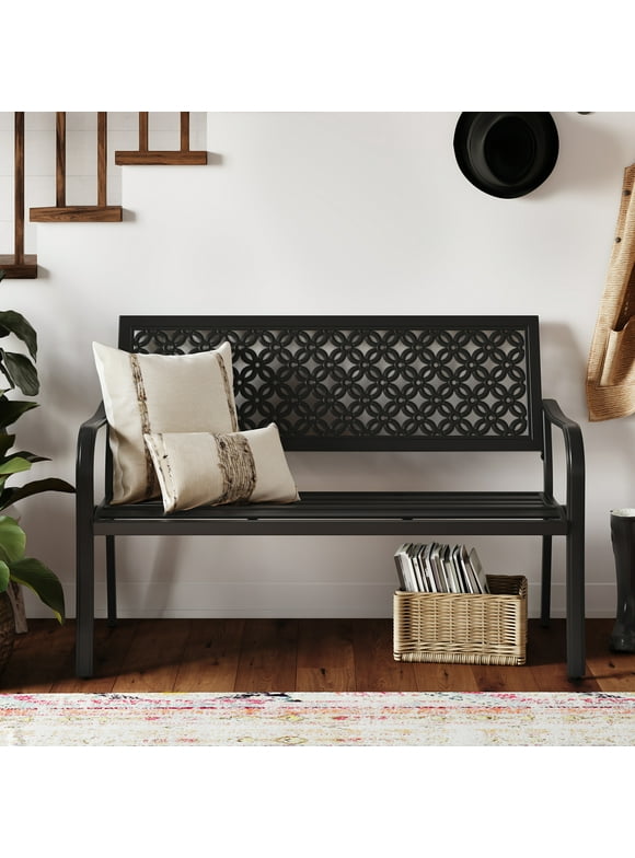 Outdoor Metal Benches in Outdoor Benches - Walmart.com