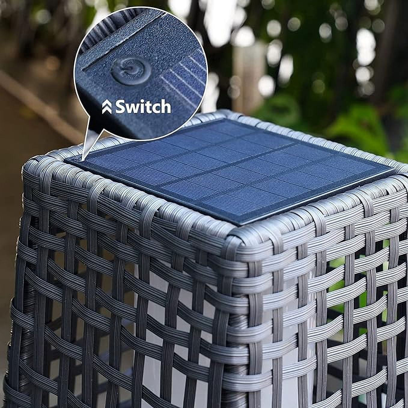 Grand Patio Solar Powered Outdoor Lights Replacement Top for Backyard ...