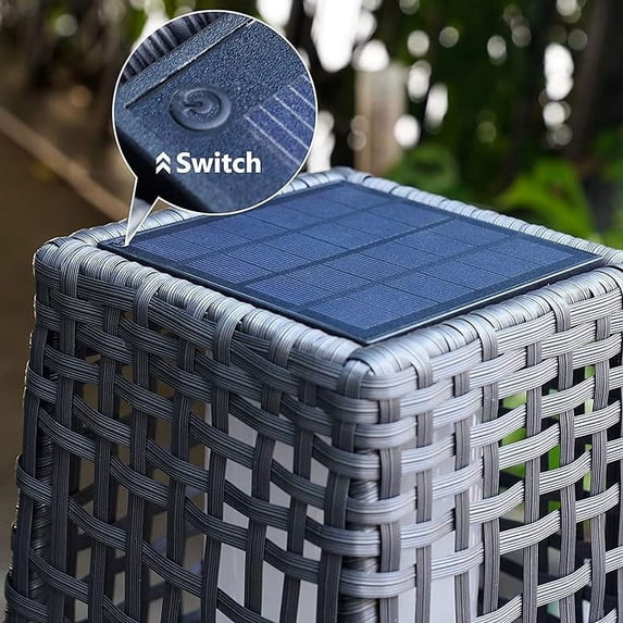 Grand Patio Solar Powered Outdoor Lights Replacement Top for Backyard ...