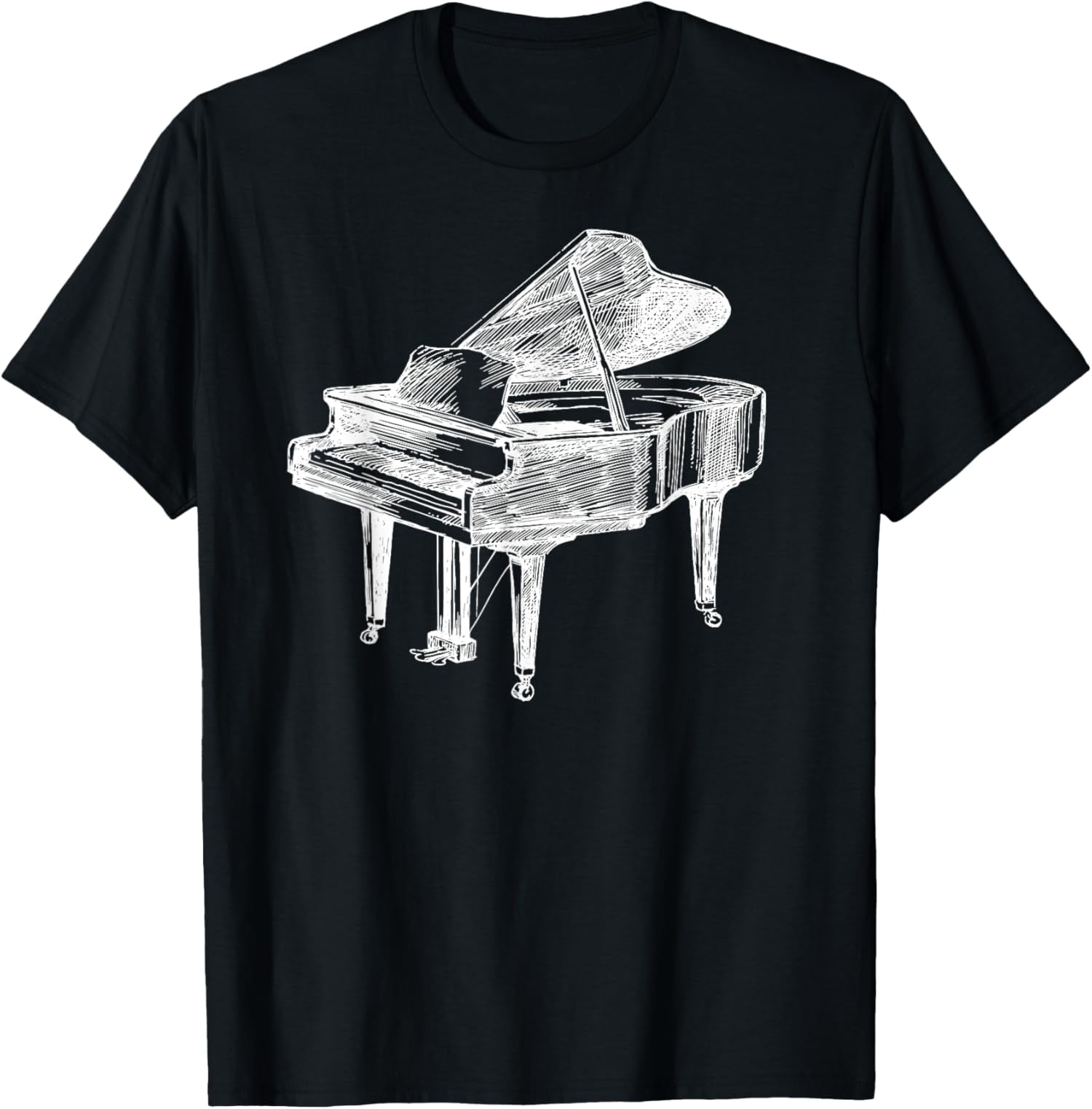 Grand Piano Gifts Musical Instrument TShirt Classical Music - Walmart.com