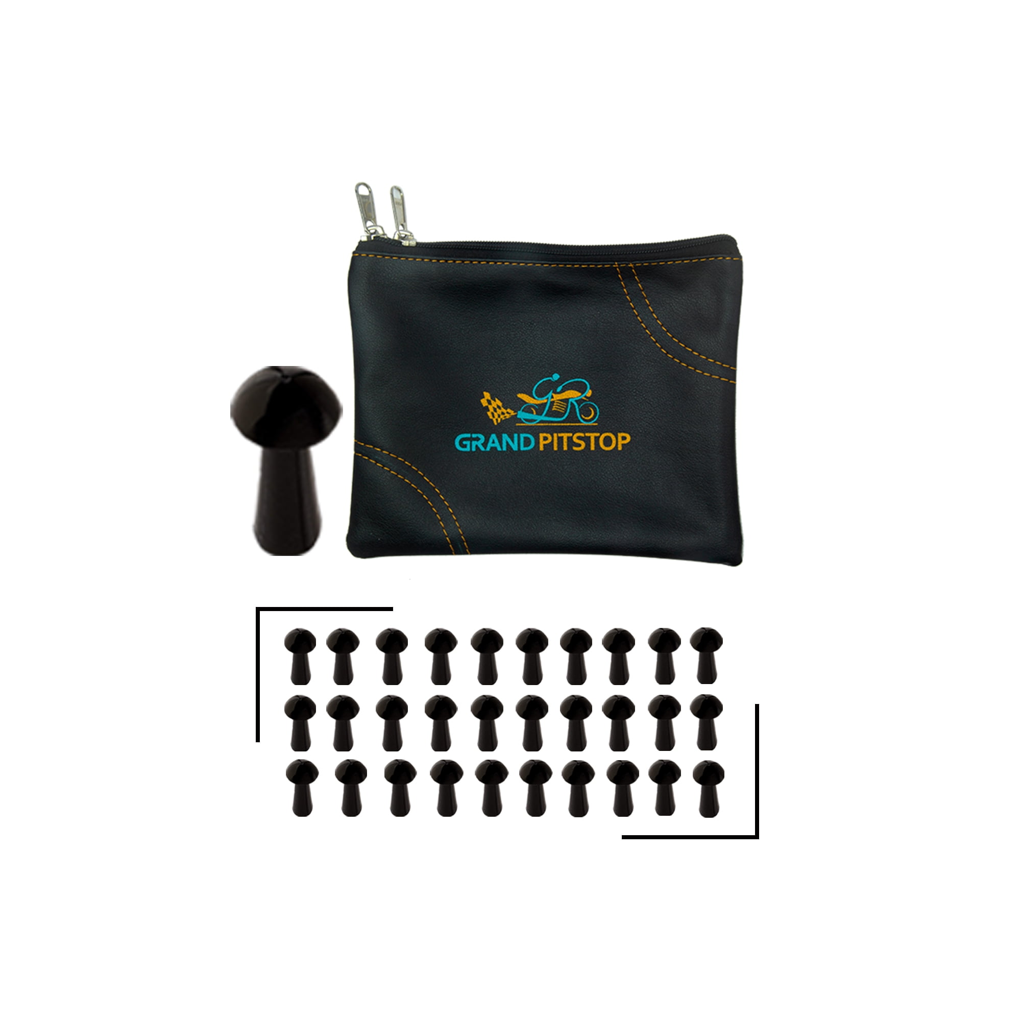 Grand Pitstop Mushroom Plugs for Tubeless Tire Puncture Repair Kit-for ...