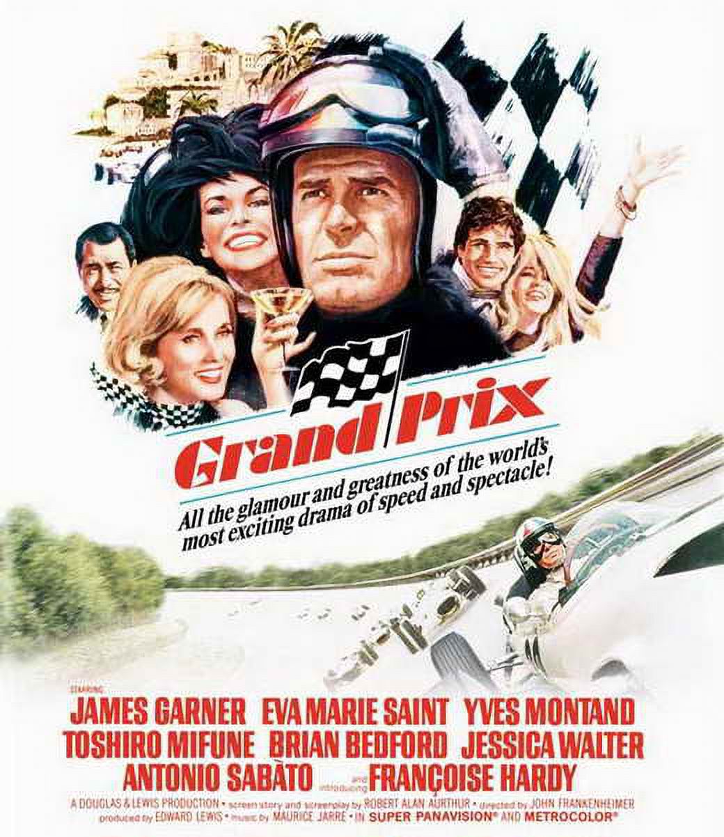 Grand Prix Movie POSTER 27" x 40" Style D - Walmart.com