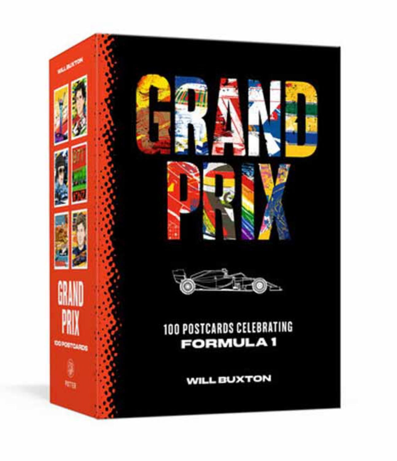 Grand Prix Postcards: 100 Postcards Celebrating Formula 1 (Hardcover ...