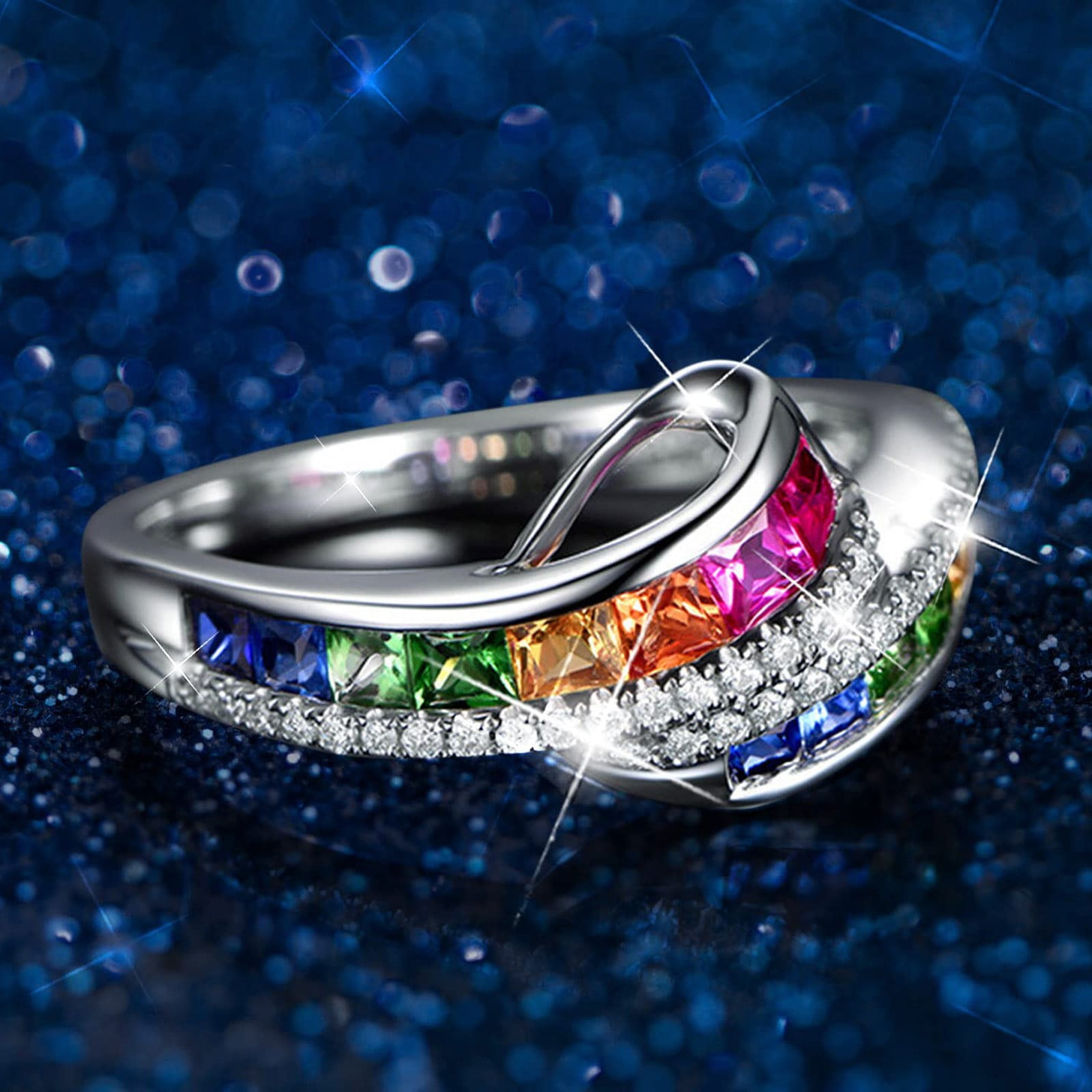 Grand Sale! WEANT Fashion 925 Sterling Silver Diamond White Gold Filled ... Grand Sale! WEANT Fashion 925 Sterling Silver Diamond White Gold Filled ...