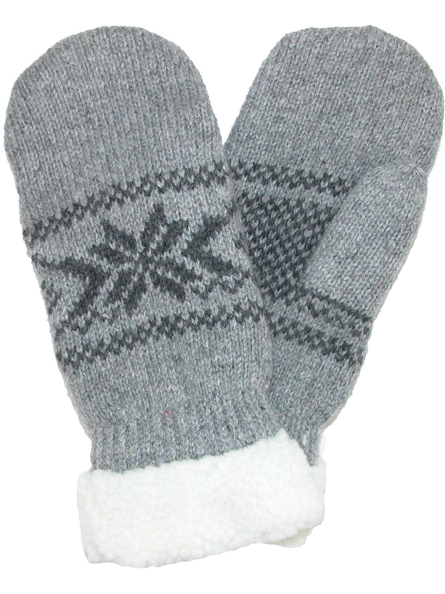 Grand Sierra Ragg Wool Snowflake Mitten (Women) - Walmart.com
