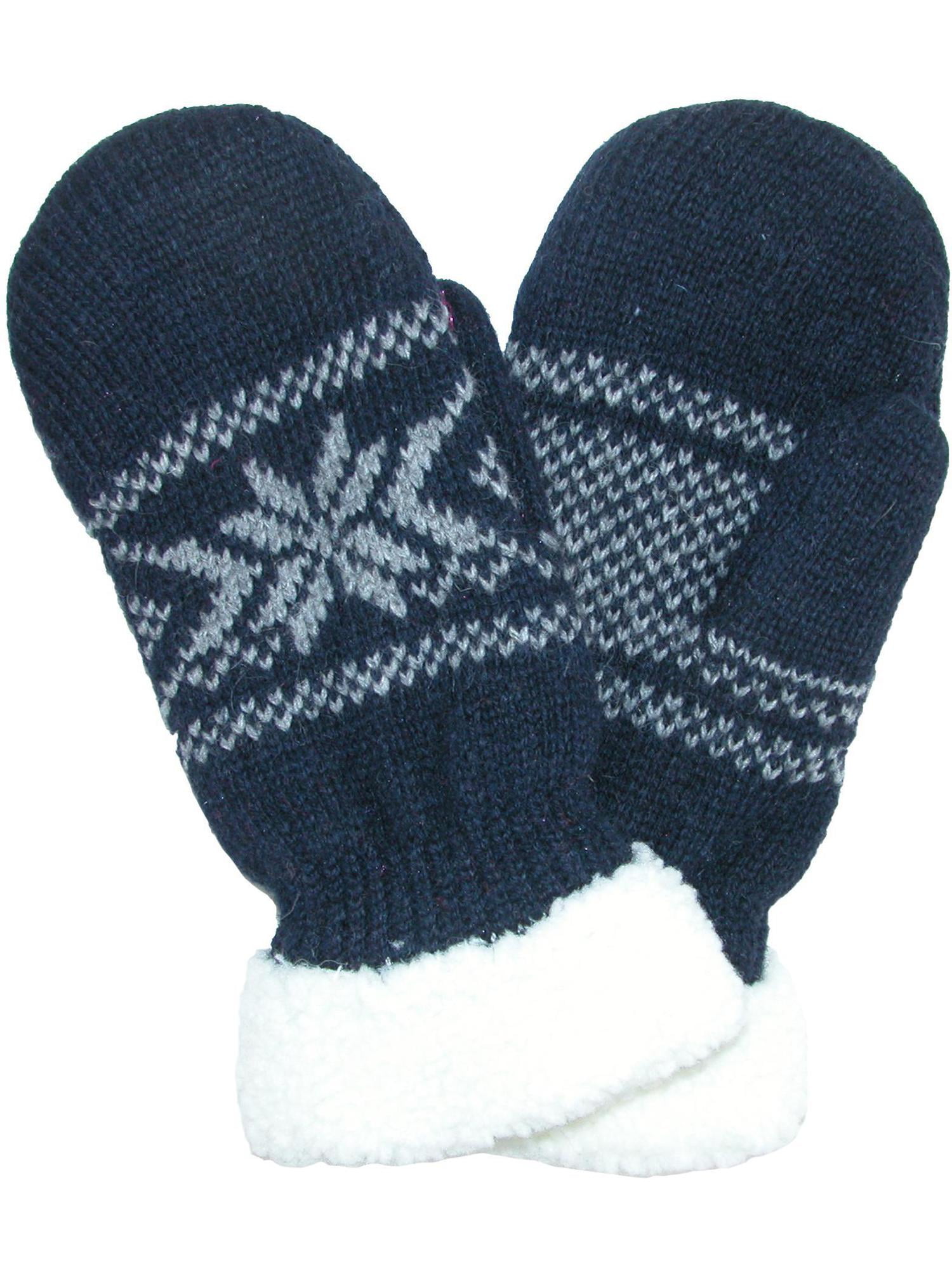 Grand Sierra Ragg Wool Snowflake Mitten (Women) - Walmart.com