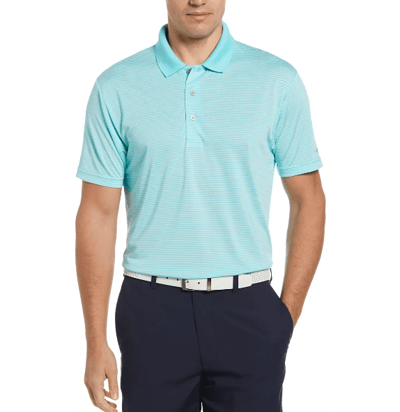 Grand Slam Men's Blue Radiance Off Course Championship Striped Golf ...