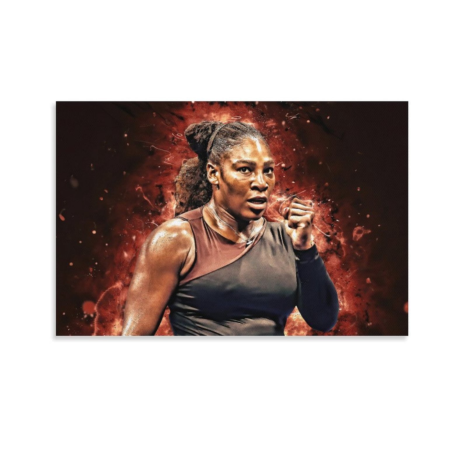 Grand Slam Serena Williams Tennis Player Poster Room Aesthetic Poster ...