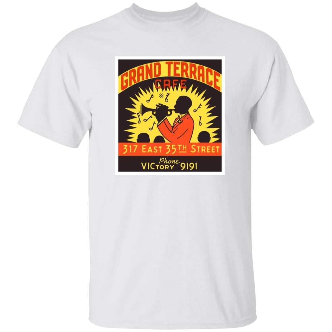 Grand Terrace Cafe Jazz Club T-Shirt | New York City Nightlife Fashion ...