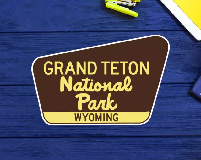 Grand Teton National Park Decal Sticker Wyoming Tetons Phone Decal ...