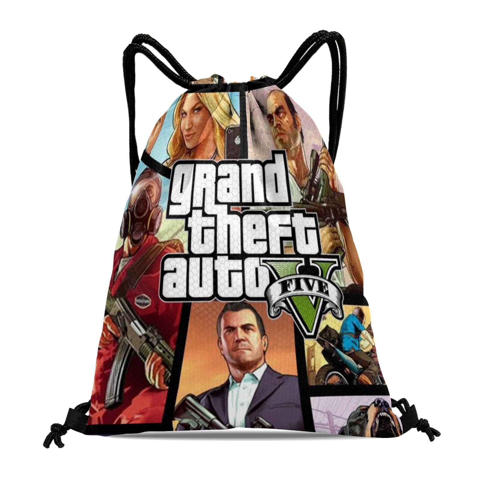 Grand Theft Auto GTA Waterproof Bag:Great for fitness, hiking, yoga ...