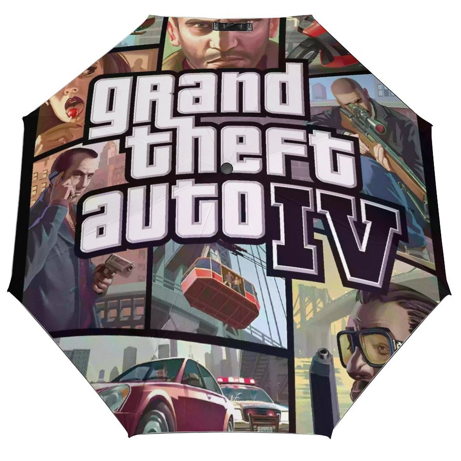 Grand Theft Auto GTA-theme 3 Fold Auto Umbrella sunshade for Outdoor ...