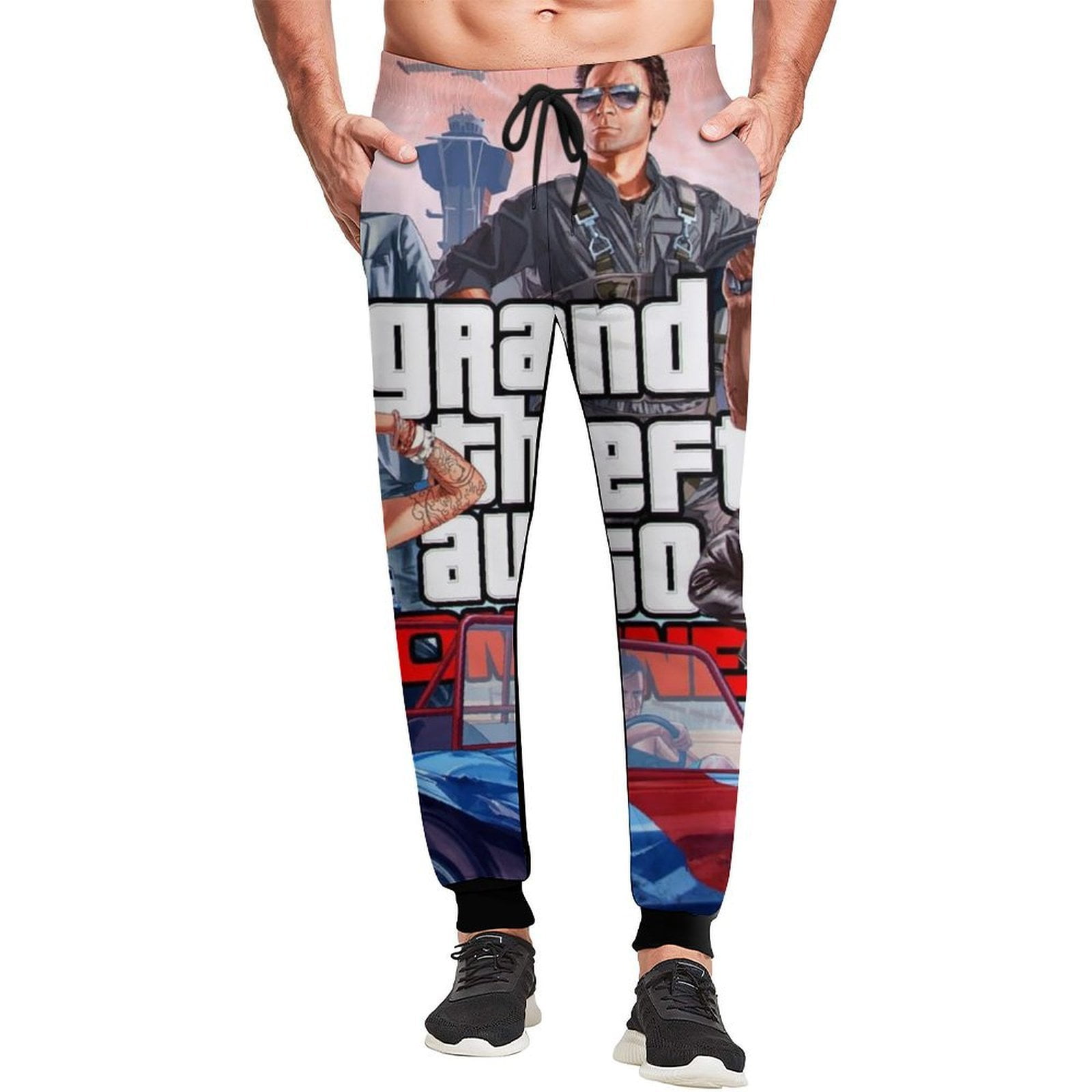 Grand Theft Auto Game Mens Sweatpants Joggers Pants 3D Printing Casual ...