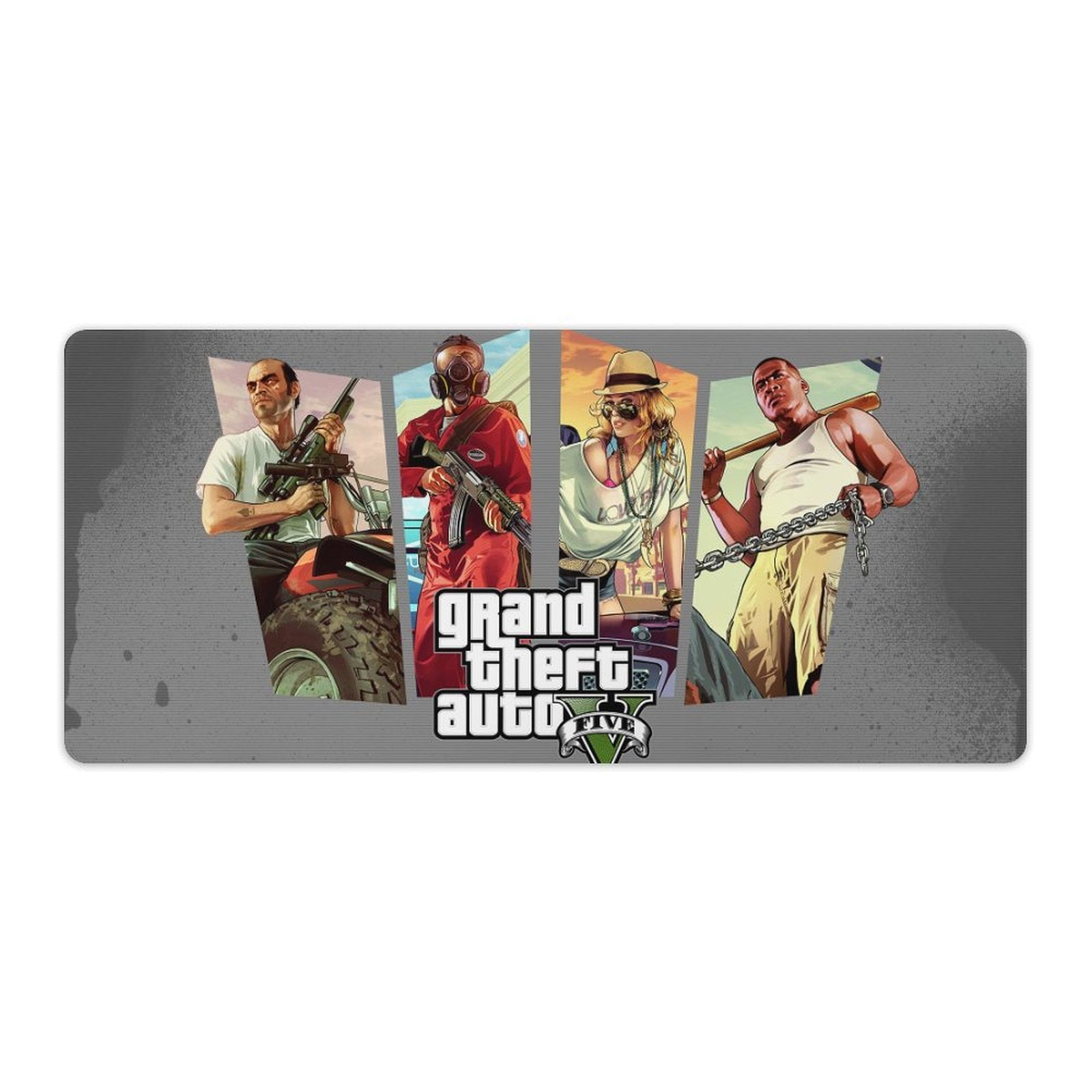Grand Theft Auto Game Mouse Pad No-sliped Large Mousepad Extended ...