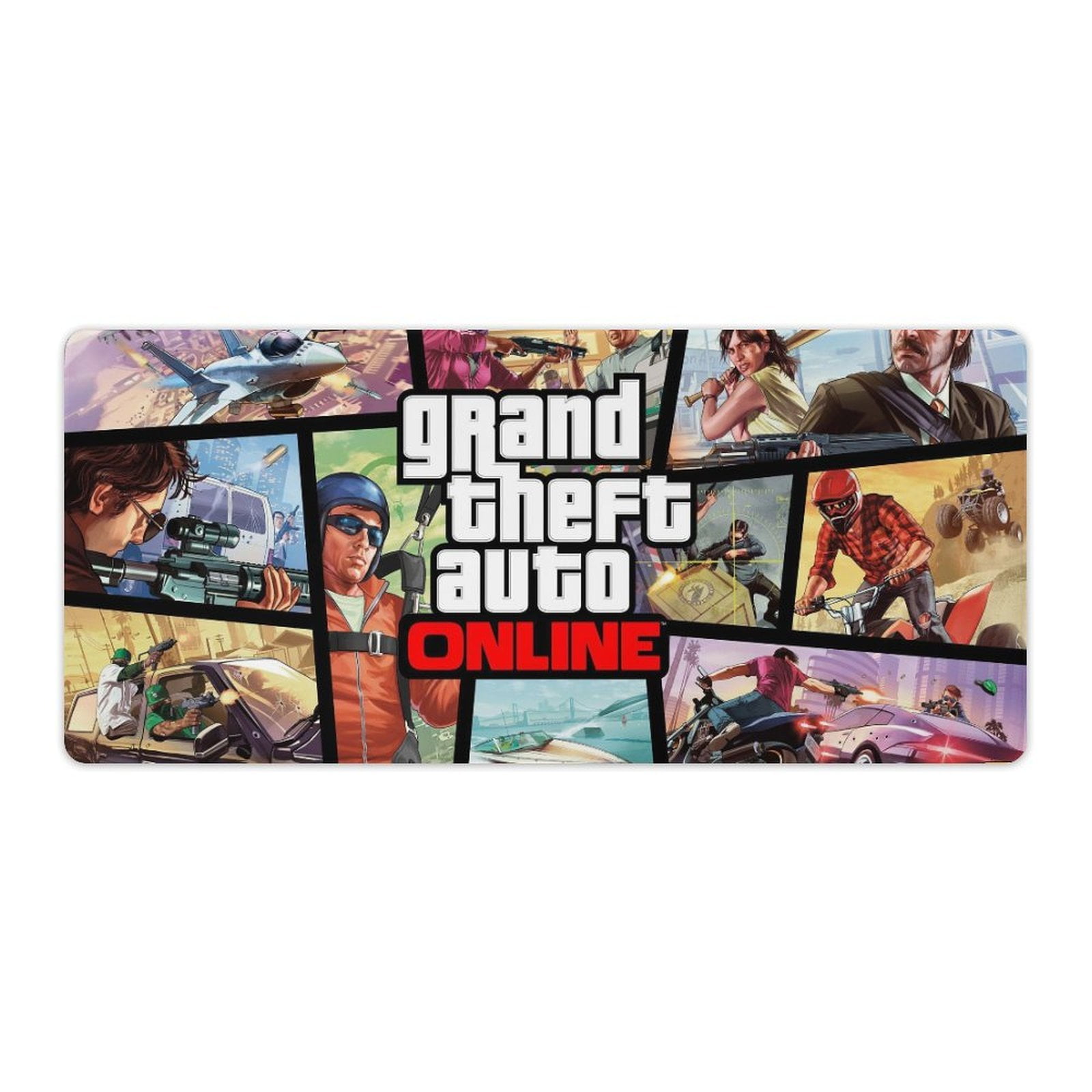 Grand Theft Auto Mouse Pad No-sliped Large Mousepad Extended Gaming ...