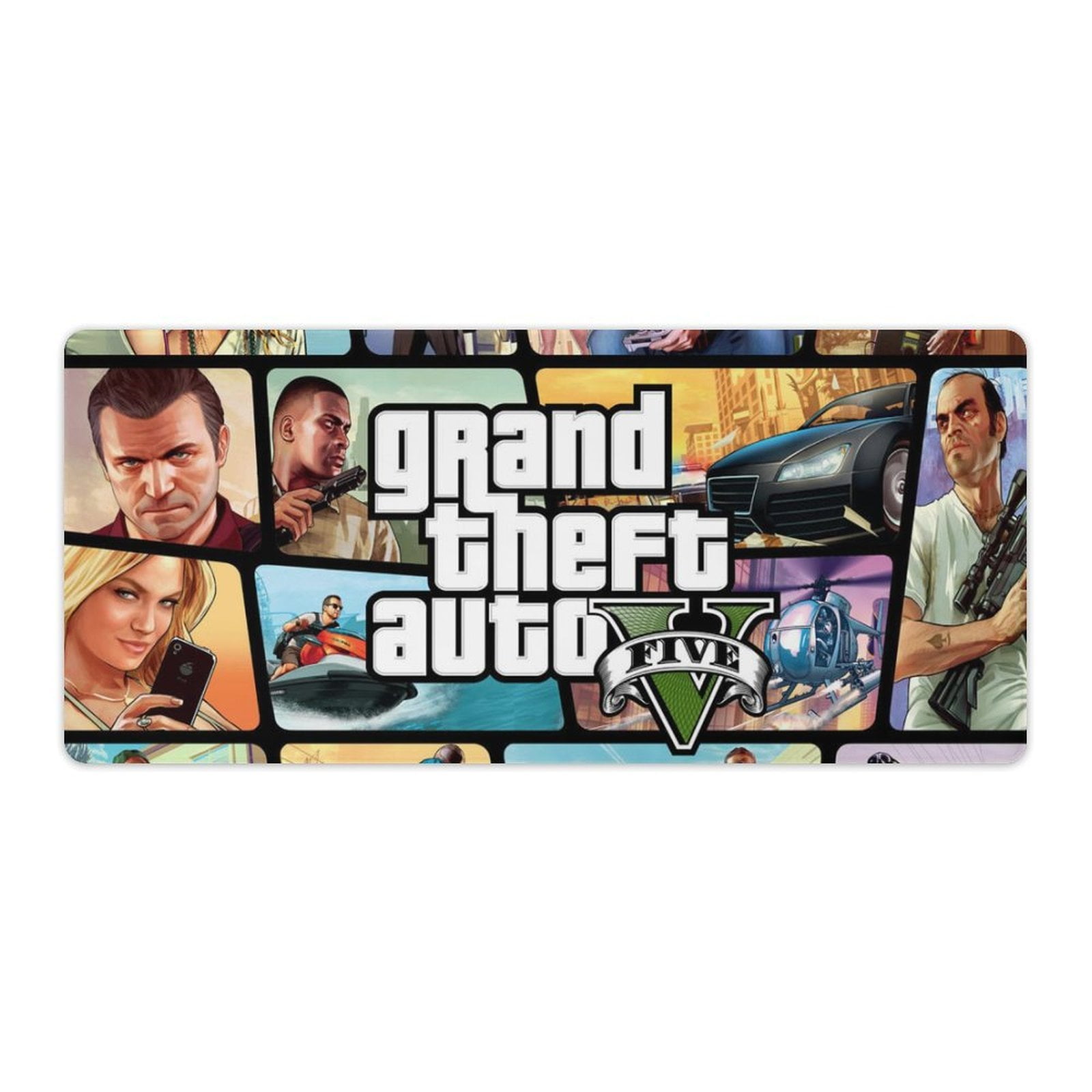 Grand Theft Auto Mouse Pad No-sliped Large Mousepad Extended Gaming ...