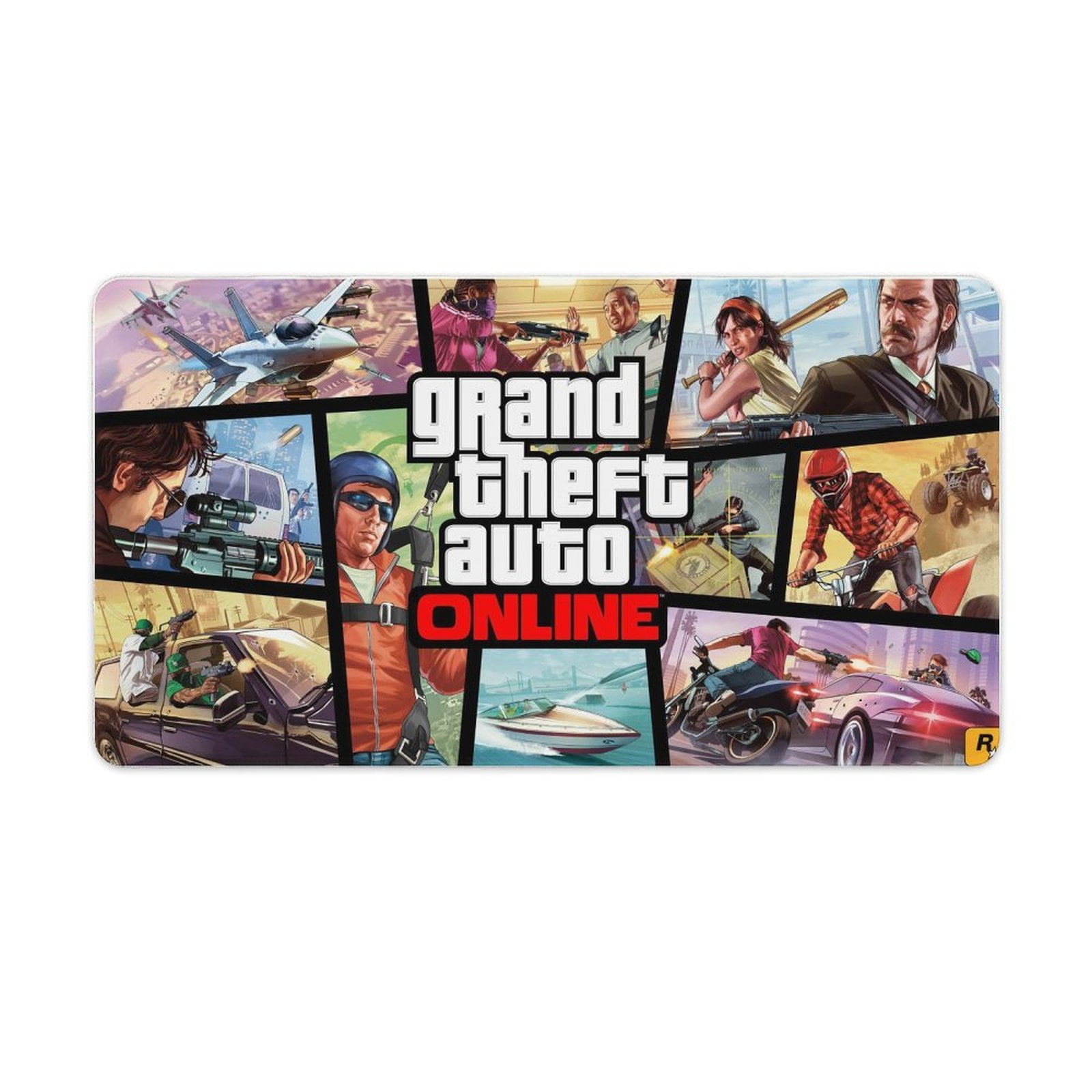 Grand Theft Auto Mouse Pad No-sliped Large Mousepad Extended Gaming ...