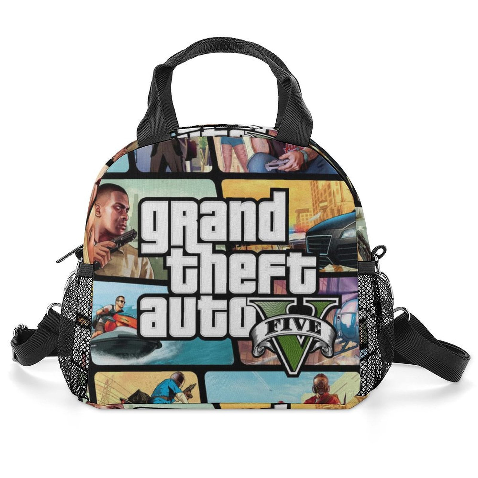 Grand Theft Auto Portable Lunch Bag Insulated LunchBag Thermal Cooler ...