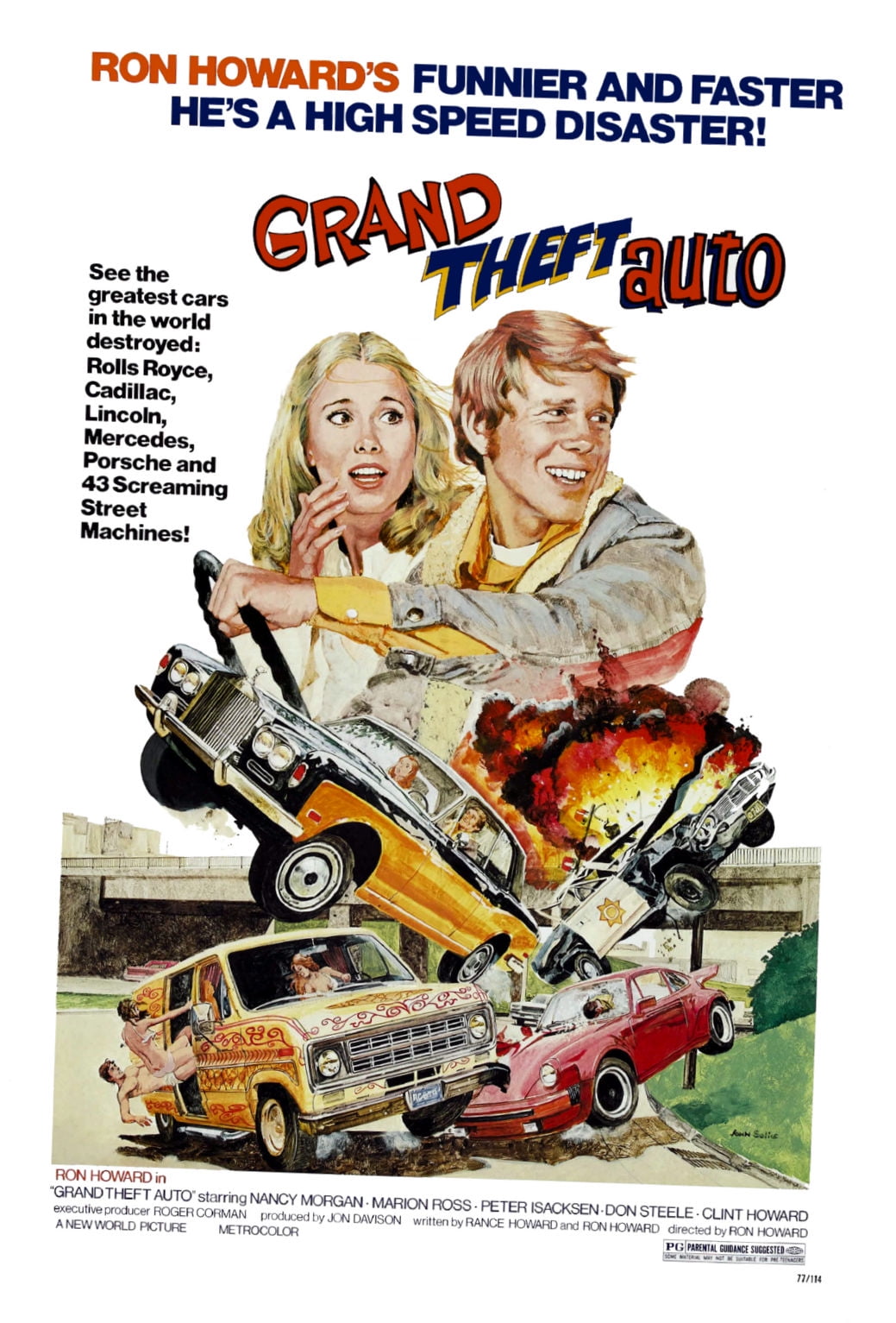 Grand Theft Auto Poster 12x16 Print on Metal Sign 12in x 16in Multi ...