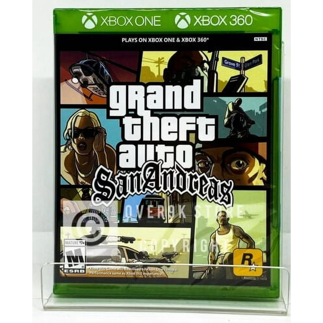 Grand Theft Auto San Andreas - Xbox 360 / Xbox One - Brand New ...