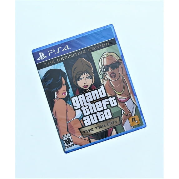 Grand Theft Auto: Definitive Edition Trilogy - GTA Game for PlayStation ...