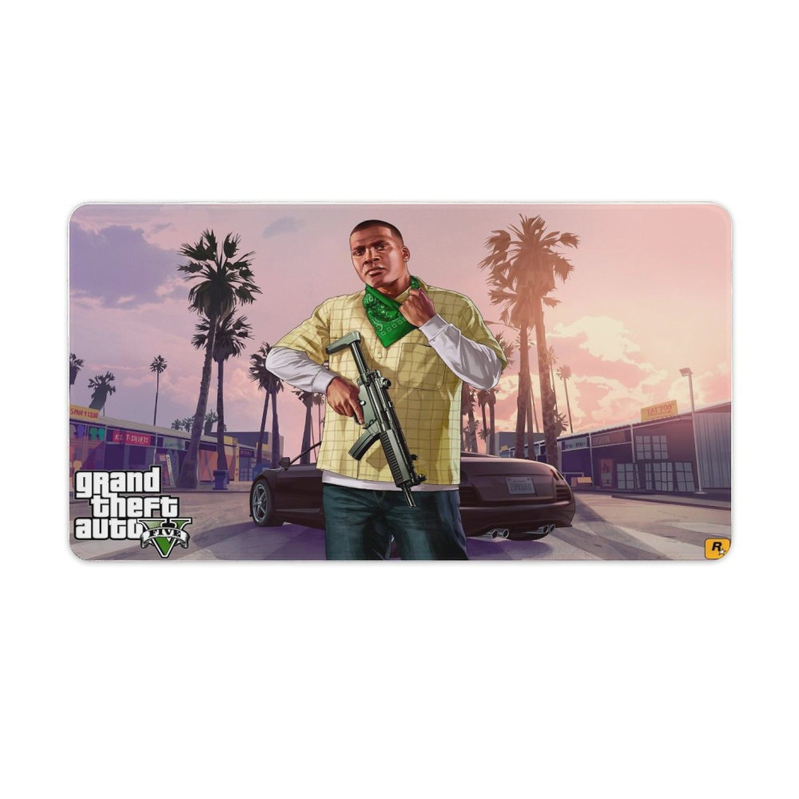 Grand Theft Auto V Desk Mat, Large Mouse Pad Extended Gaming Mouse Pad ...