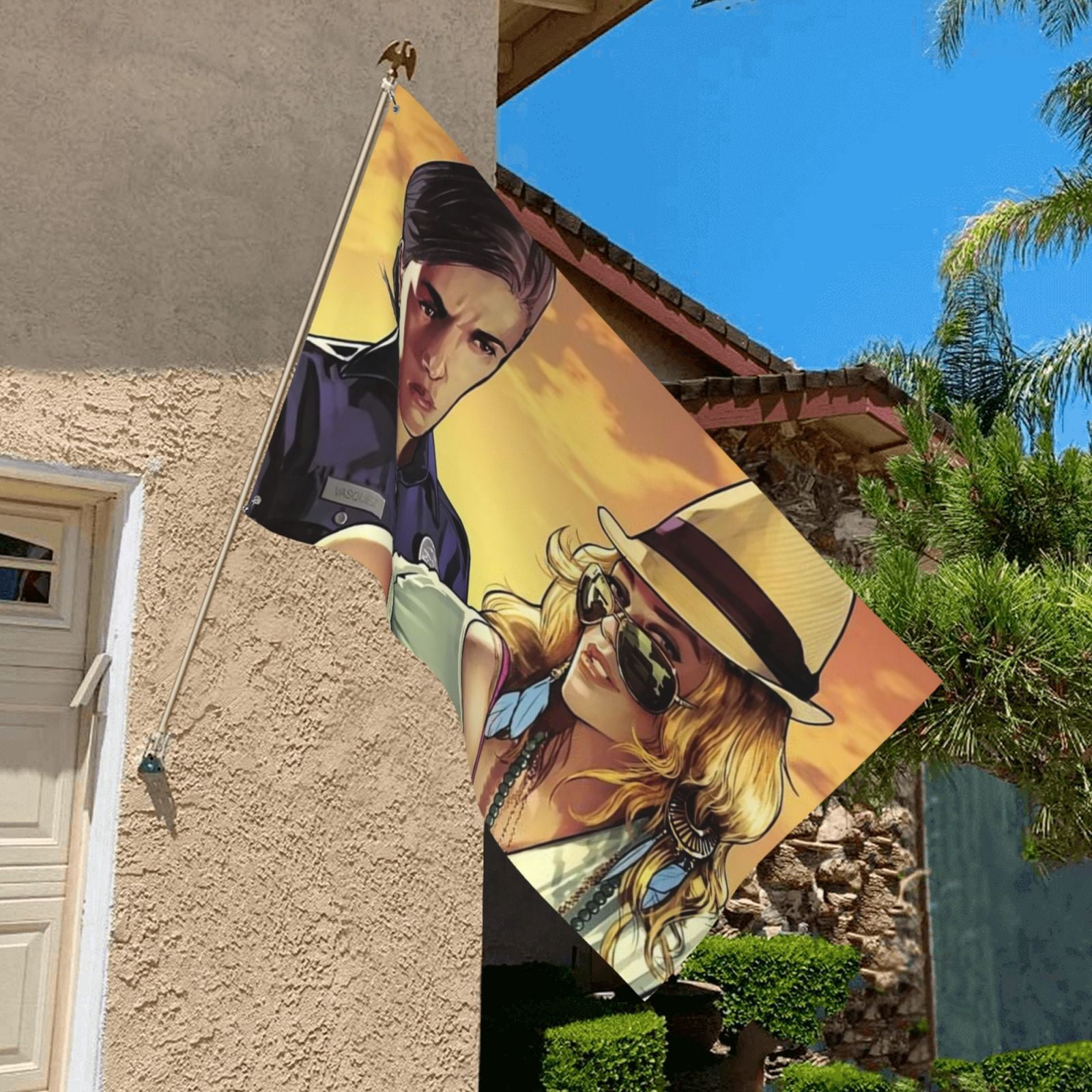 Grand Theft Auto V Garden Flag 3x5 Feet Indoor Decoration Flag Outdoor ...