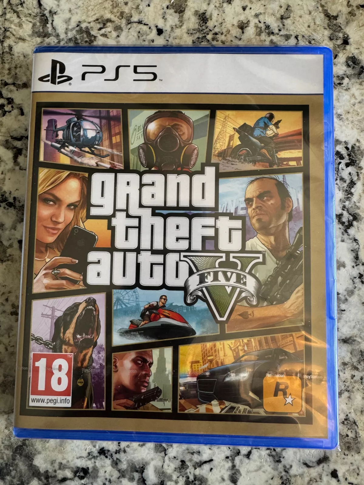 Grand Theft Auto V PS5 Brand New Factory Sealed PlayStation 5 GTA ...