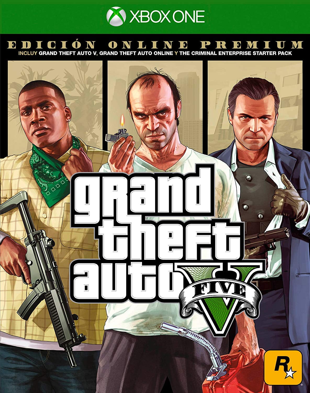 Grand Theft Auto V Premium Online Edition - Xbox One Standard Edition, Rockstar By by Rockstar ...