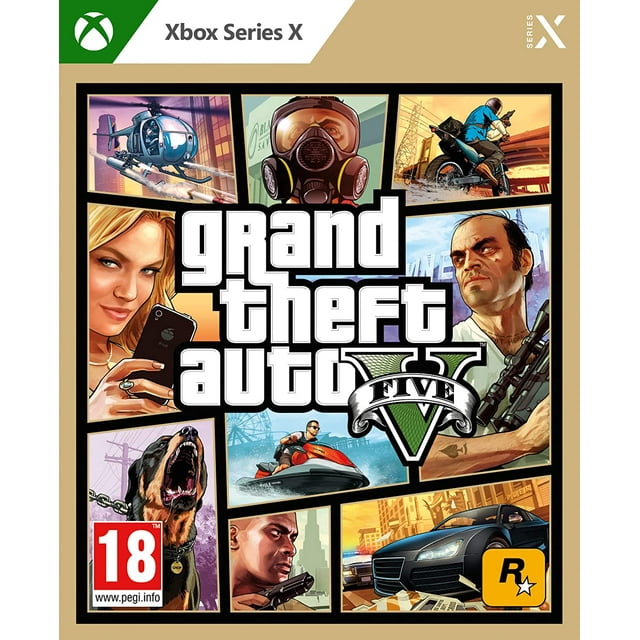 Grand Theft Auto V for Xbox Series X - Imported Region Free Edition ...