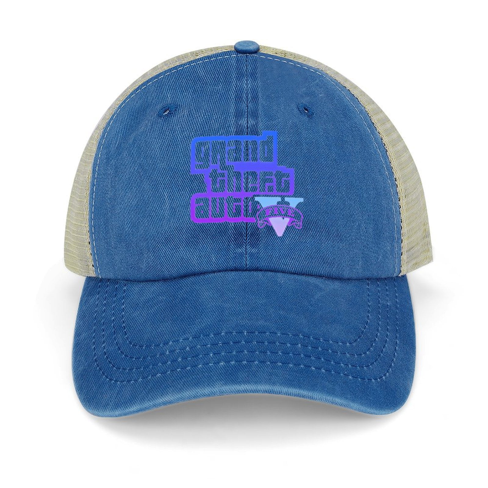 Grand Theft Auto Vice City Games Trendsetting Dark Blue Baseball Cap ...