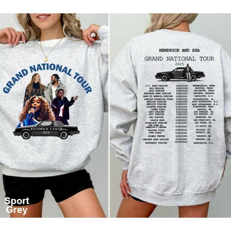 Grand national tour S Z A x KENDR1CK . Gift Idea. 2024 concert . 2025 ...